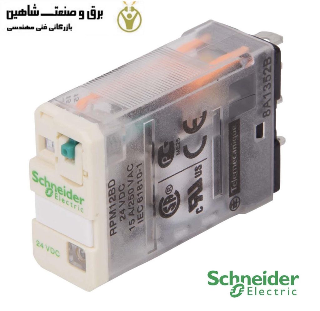 قیمت و خرید رله برق یا رله الکترومغناطیسی Schneider مدل RPM12BD اشنایدر ...