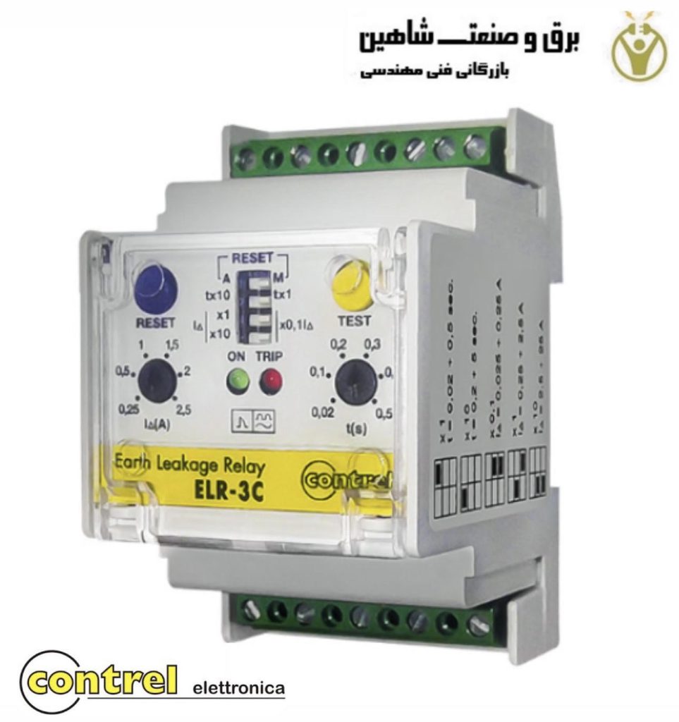 قیمت و خرید رله نشتی زمین contrel-Fanox مدل ELR-3C کنترل-فانوکس - برق و ...