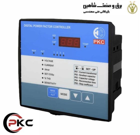 قیمت و خرید رگولاتور 6 پله خازنی PKC مدل PRA06 پرتو خازن - برق و صنعت شاهین