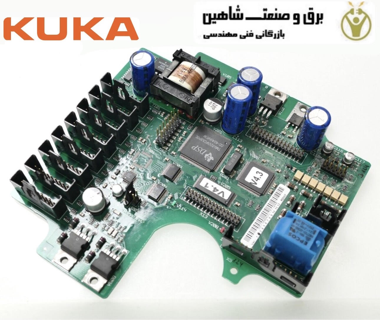قیمت و خرید برد RDC (RDW2) برند Kuka مدل 94V-0 کوکا - برق و صنعت شاهین