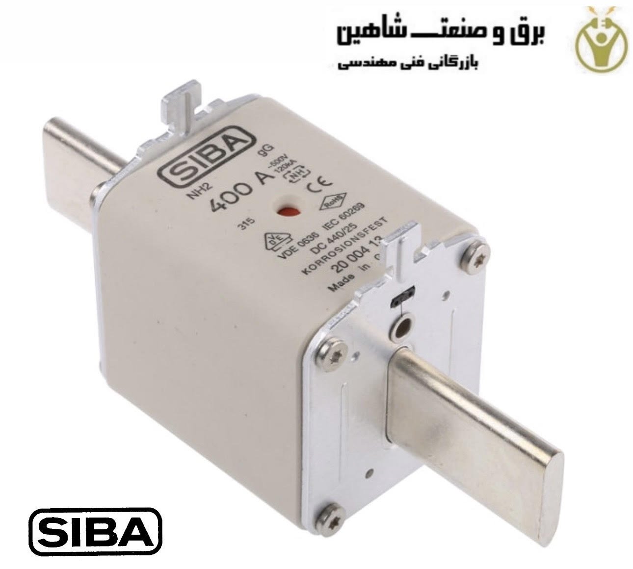 قیمت و خرید فیوز تیغه ای SIBA مدل 2018920.4 سیبا - برق و صنعت شاهین