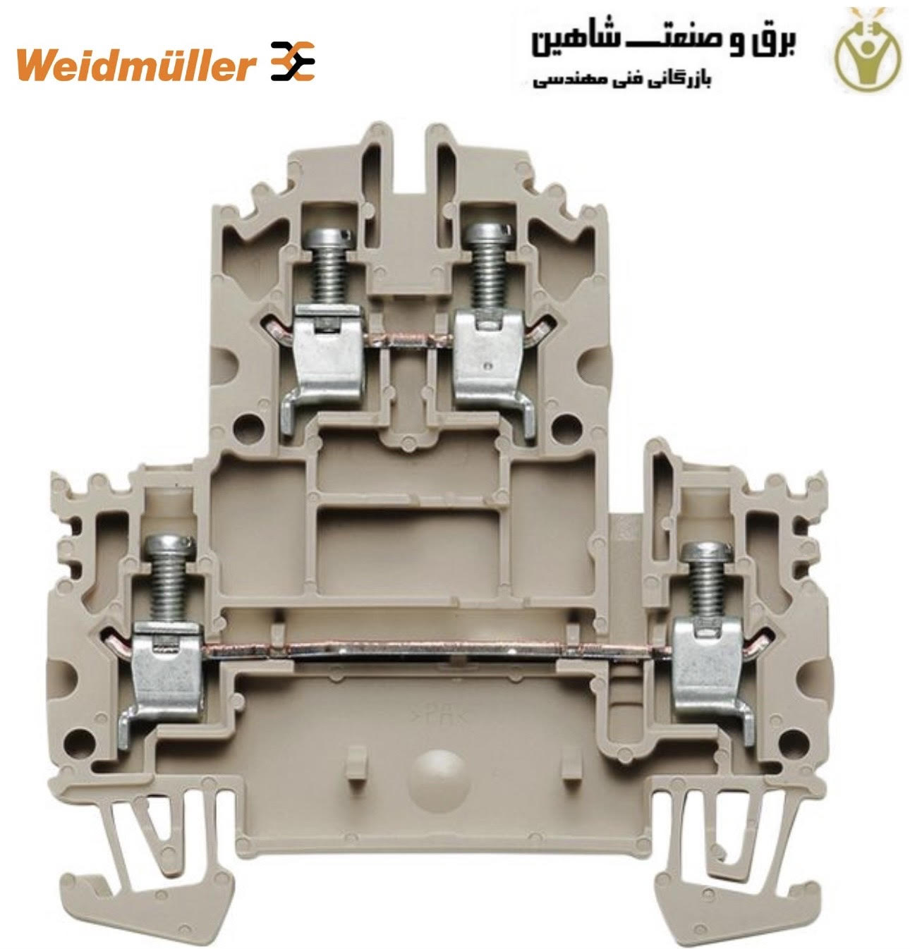 قیمت و خرید بلوک ترمینال دو سطحی سری WDK برند Weidmuller مدل WDK4N کد ...