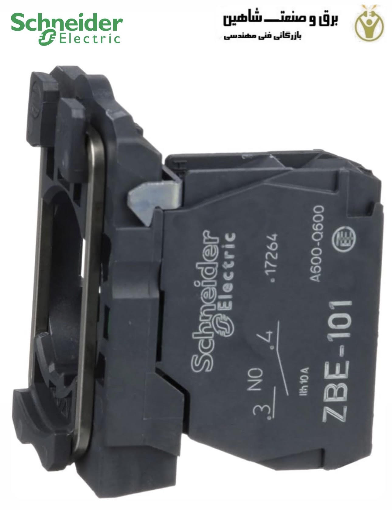 قیمت و خرید دکمه فشاری 22 میلیمتری Schneider مدل ZB5AZ101 اشنایدر - برق ...