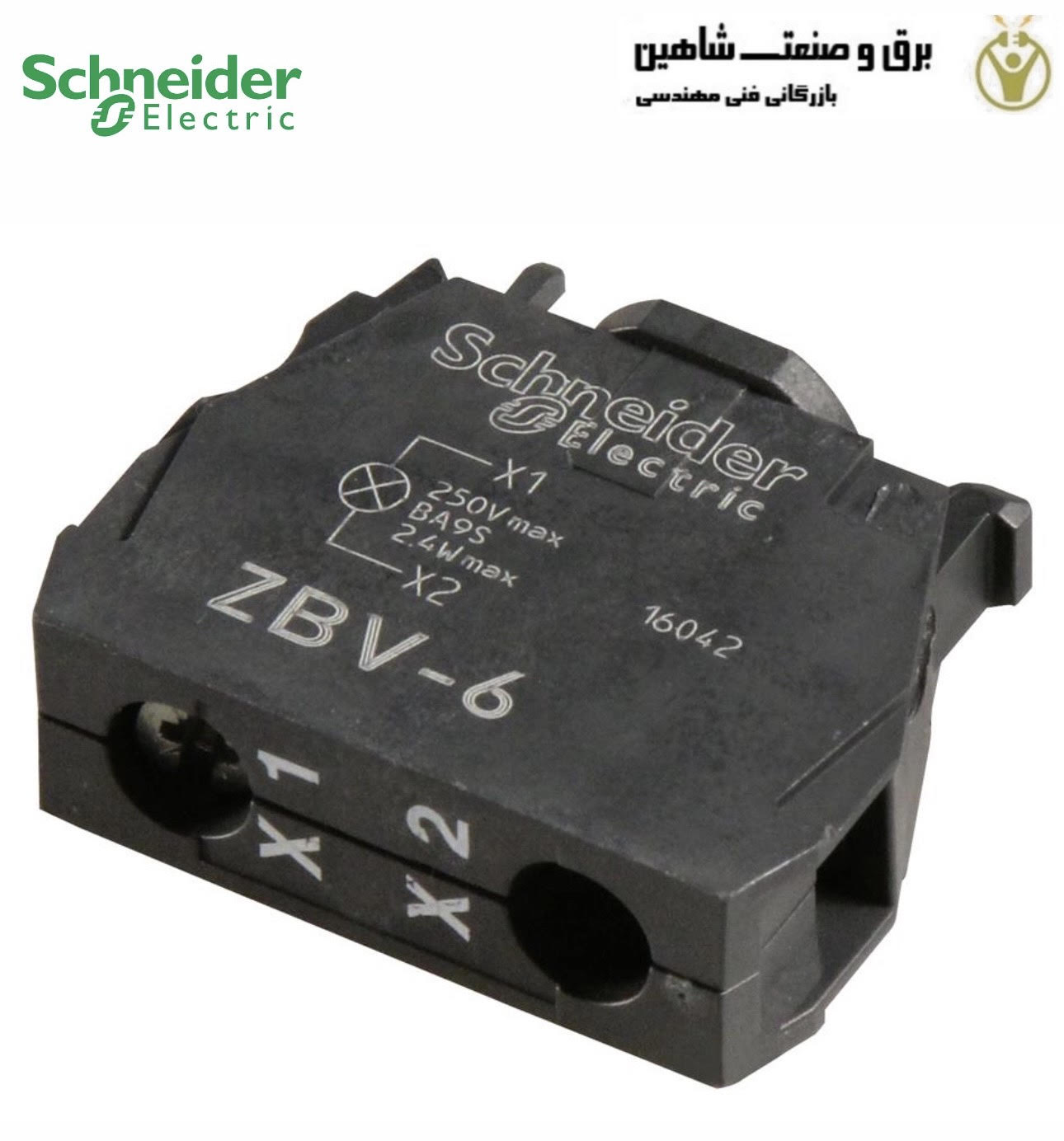 قیمت و خرید بلوک سبک Schneider مدل ZBV6 اشنایدر - برق و صنعت شاهین
