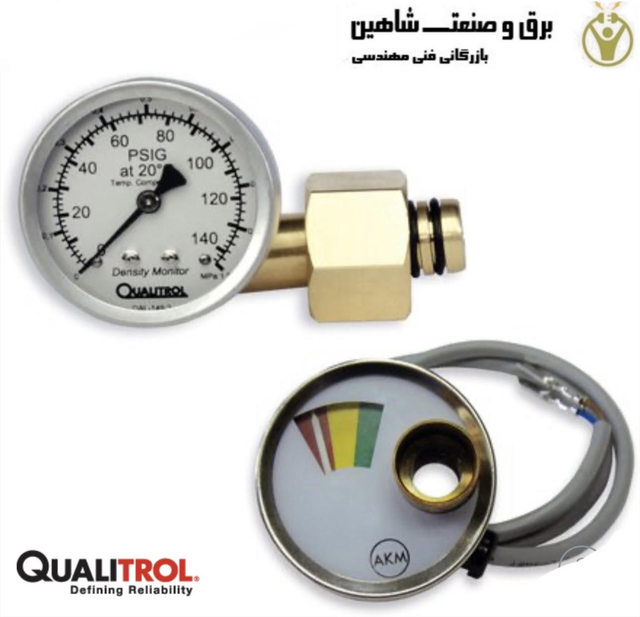 قیمت و خرید مانیتور چگالی گاز بزرگ Qualitrol مدل AKM 38750/38920/38960 ...