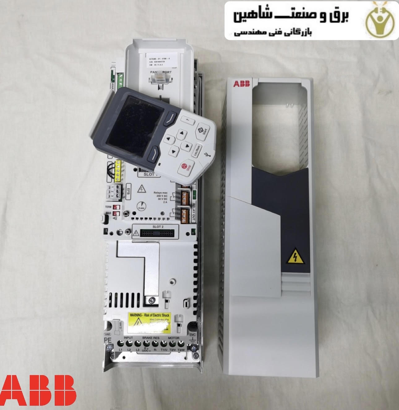 قیمت و خرید درایو منبع تغذیه abb مدل 3AUA0000111276 کد MCS-B 7.5-110 ...