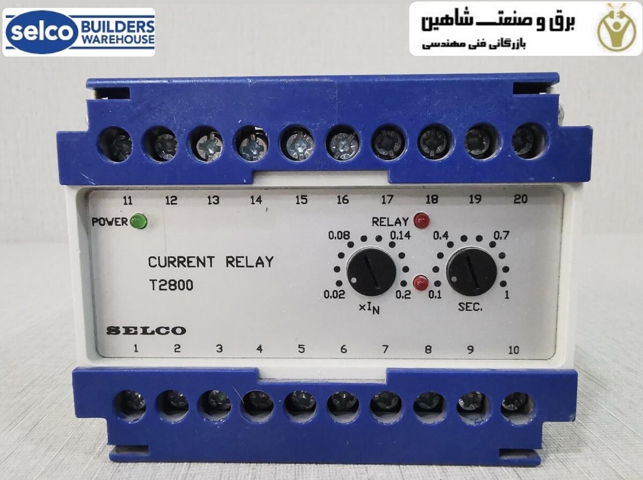 قیمت و خرید رله اضافه جریان یا خطای زمین سری T2800 برند selco مدل T2800-01-00 سلکو جایگزین جدید ...